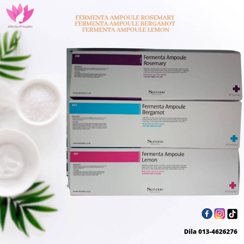 Skindom fermenta ampoule | Shopee Malaysia