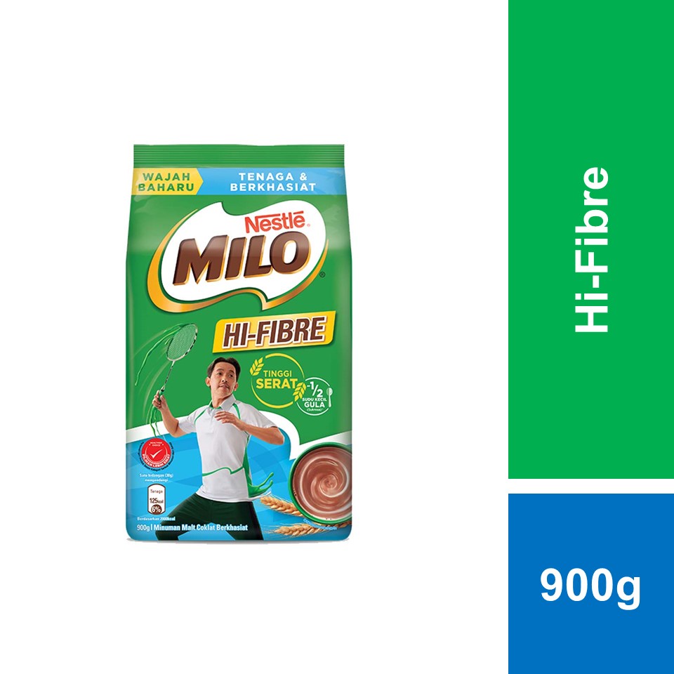 Milo Hi Fibre 900g | Shopee Malaysia