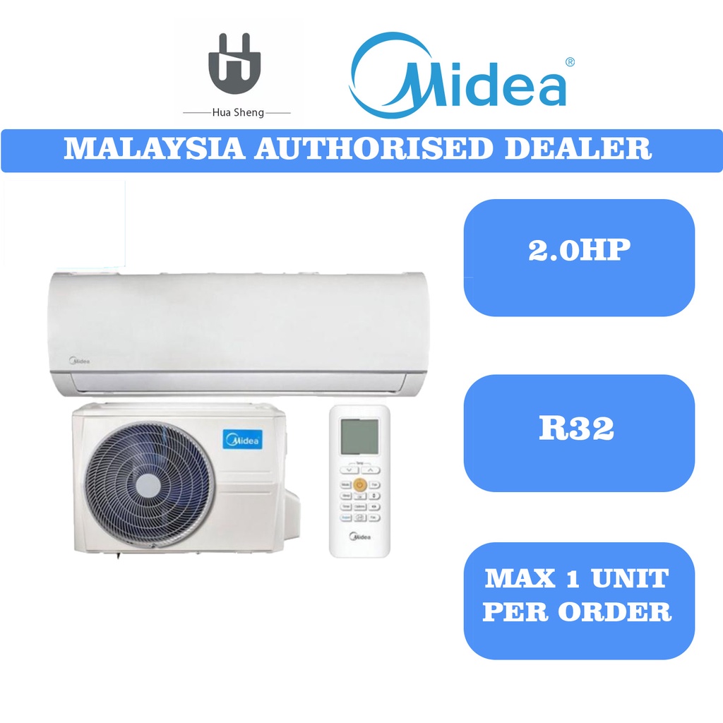 Midea Blanc Inverter (2.0HP) MSMA-18CRDN1 | Shopee Malaysia