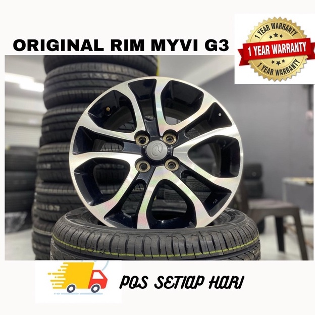 Original Rim Gen3 Myvi 1.5 15 Inch ( Perfect condition) | Shopee Malaysia