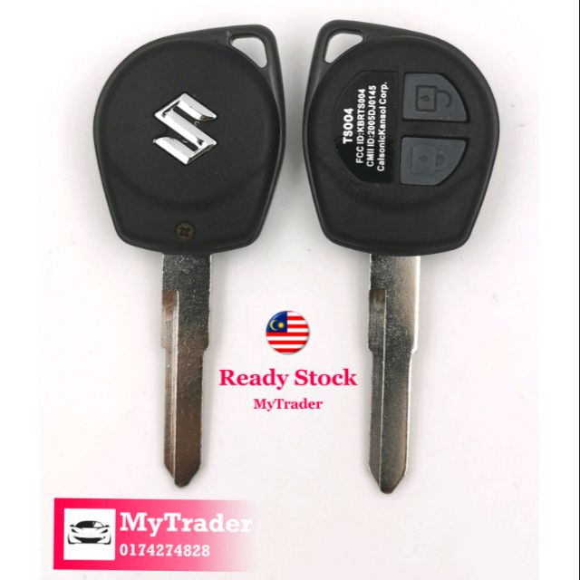 Suzuki Swift 2 Button Transponder Remote Key | Shopee Malaysia