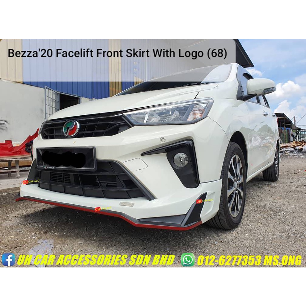 Perodua Bezza 2020 Drive68 Bodykit Skirting Skirt With Paint ABS ...
