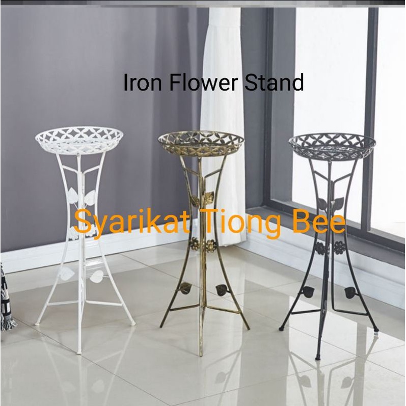 flower stand/pillar stand/stand bunga/kaki bunga/iron flower stand/rack ...