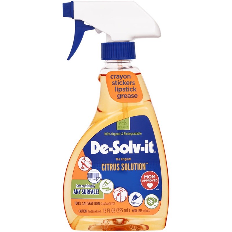 De-Solv-It Citrus Scent Concentrated All Purpose Cleaner Liquid 12 oz ...