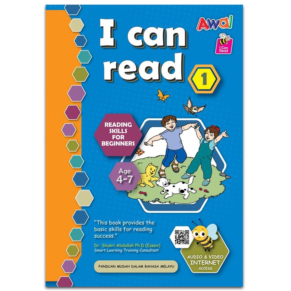 Buku Teks Kaedah 'I Can Read' - 1 (Buku Kaedah Cepat Belajar Membaca ...