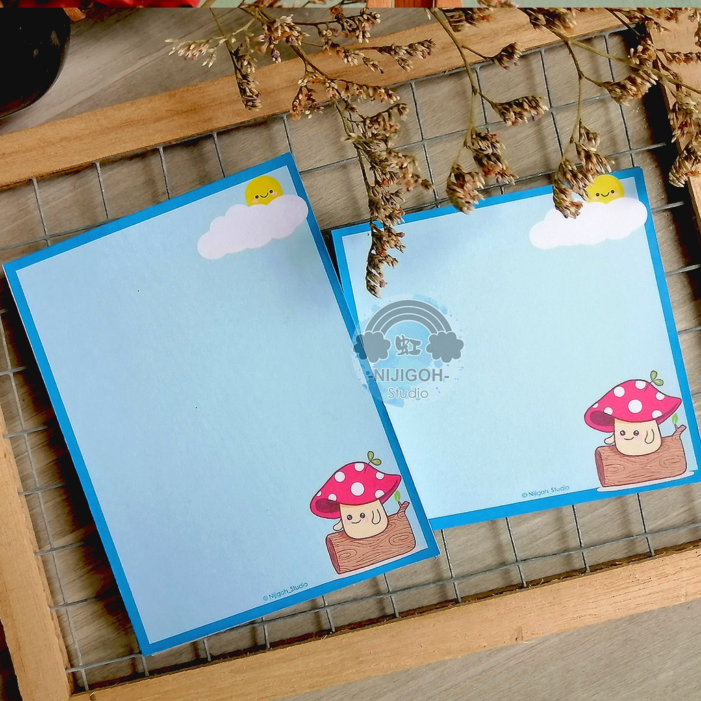 Memopad / Notepad [30 sheets] stationary school office- nonsticky notes ...