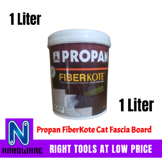 Propan Fiberkote Cat Fascia Fiber Papan Simen 1L - 1 Liter | Shopee ...