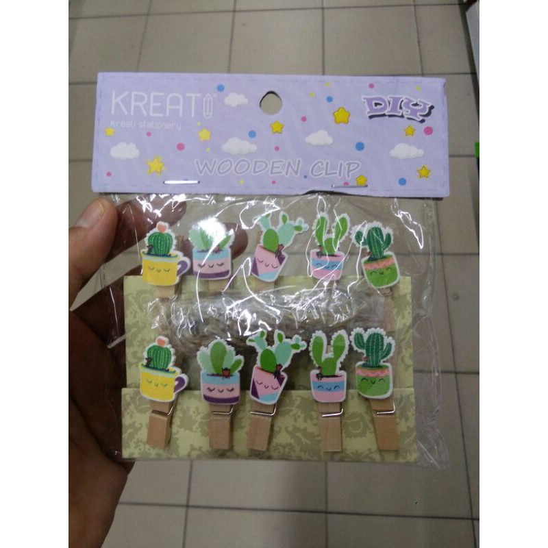 Wooden Clip/ Pengepit Kayu 9 Design | Shopee Malaysia