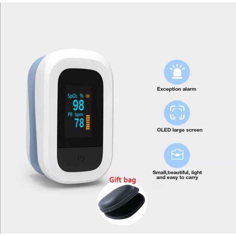 Yonker Portable YK 82C / 80B Pulse Oximeter Spo2 Measuring Oxygen Levels in Blood Heart Rate ...