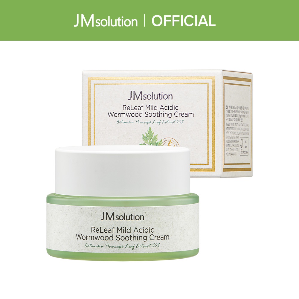 [JMsolution] releaf mild acidic wormwood soothing cream (50ml) | Shopee Malaysia