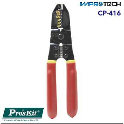 PROSKIT Cutter/Stripper & Crimper (200mm) ~ [ CP-416 ] | Shopee Malaysia