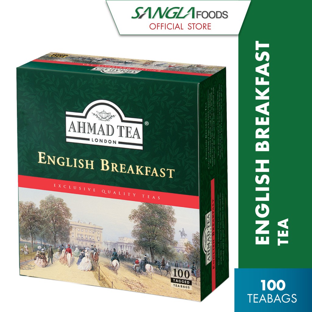 Ahmad Tea English Breakfast (100 Teabags) Halal Certified | Shopee Malaysia