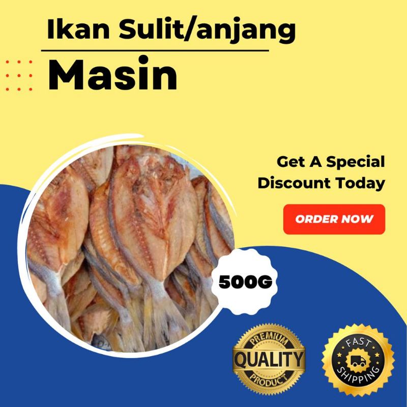 Ikan masin Sulit fresh (500g) | Shopee Malaysia