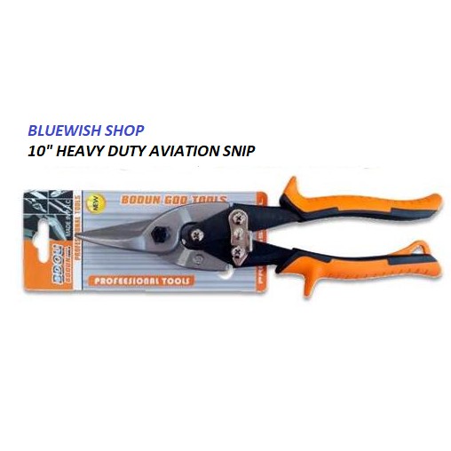 10” HEAVY DUTY AVIATION SNIP PLATE CUTTER/ GUNTING ZINK/ GUNTING DAWAI ...
