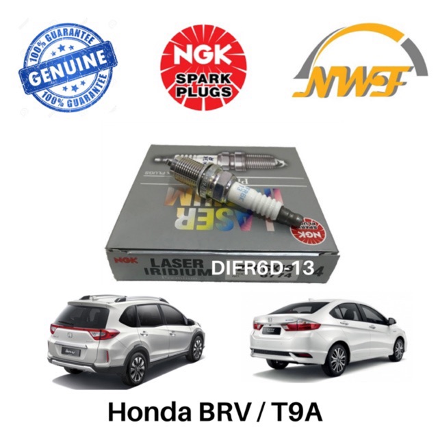 NGK IRIDIUM Spark Plug DIFR6D-13 For Honda BRV / CRZ / TFO / T9A / T5A | Shopee Malaysia