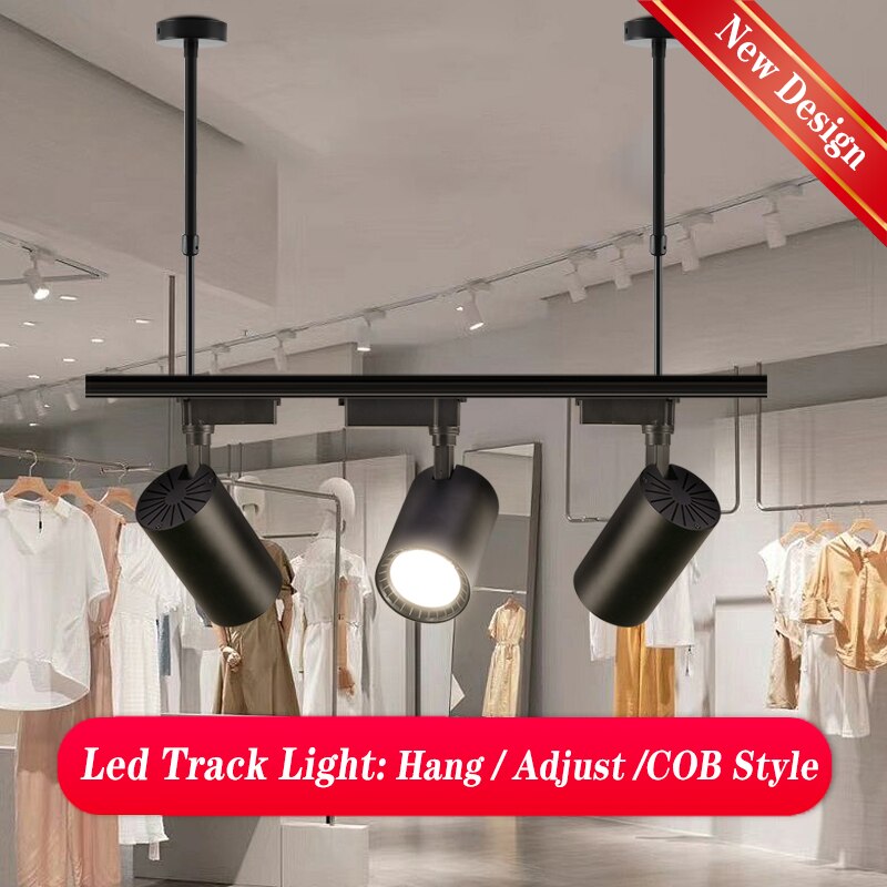 New Design Track Light Spot Led 220v Track Lamp 12/20/30/40w With ...