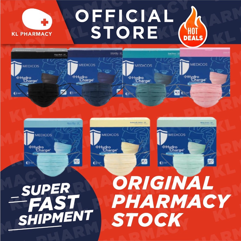 [KL PHARMACY] MEDICOS (NEW) Regular Fit 175 (M/L) HydroCharge 4ply ...