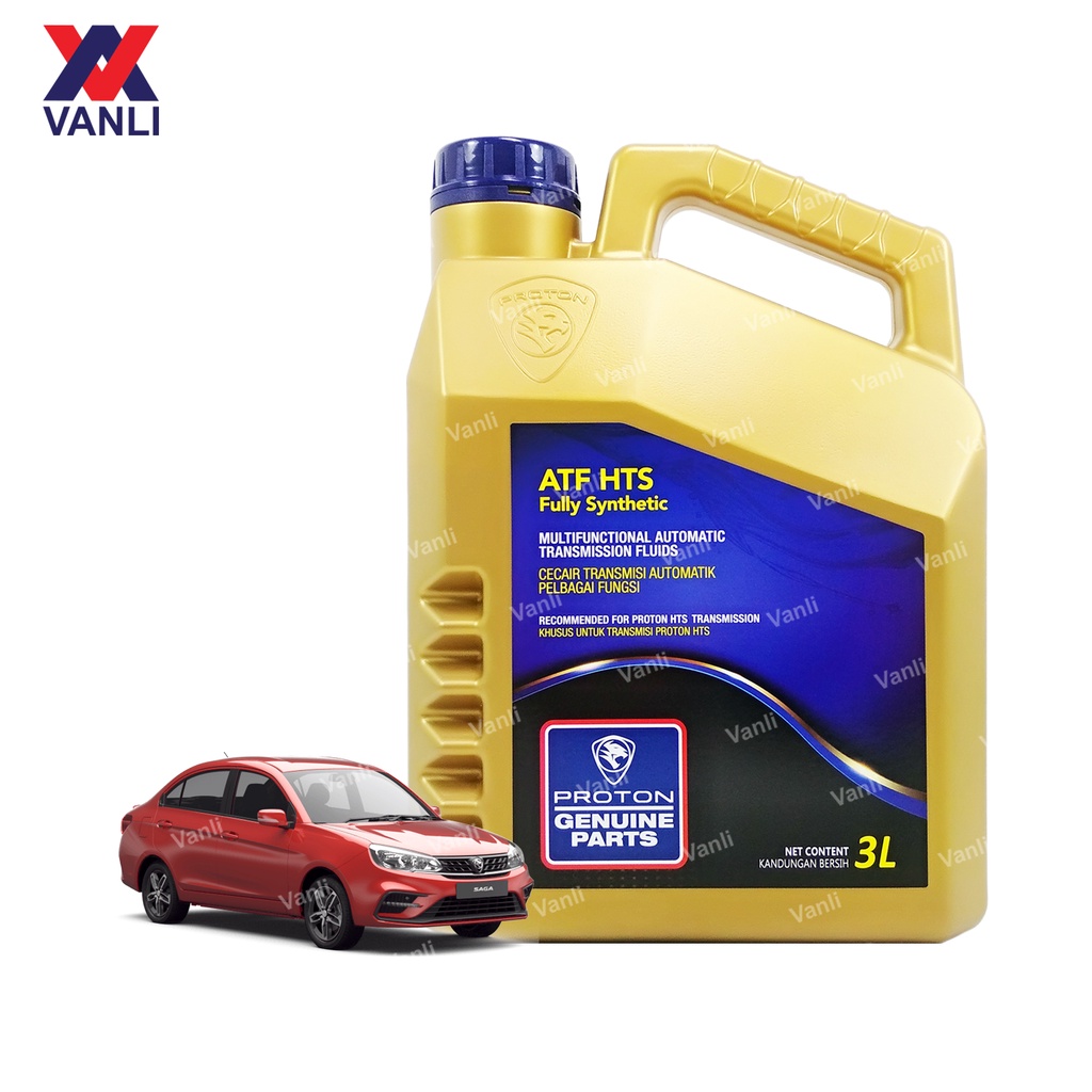 Proton Multifunctional Automatic Transmission Fluids ATF HTS Fully Synthetic for Saga VVT 1.3cc ...