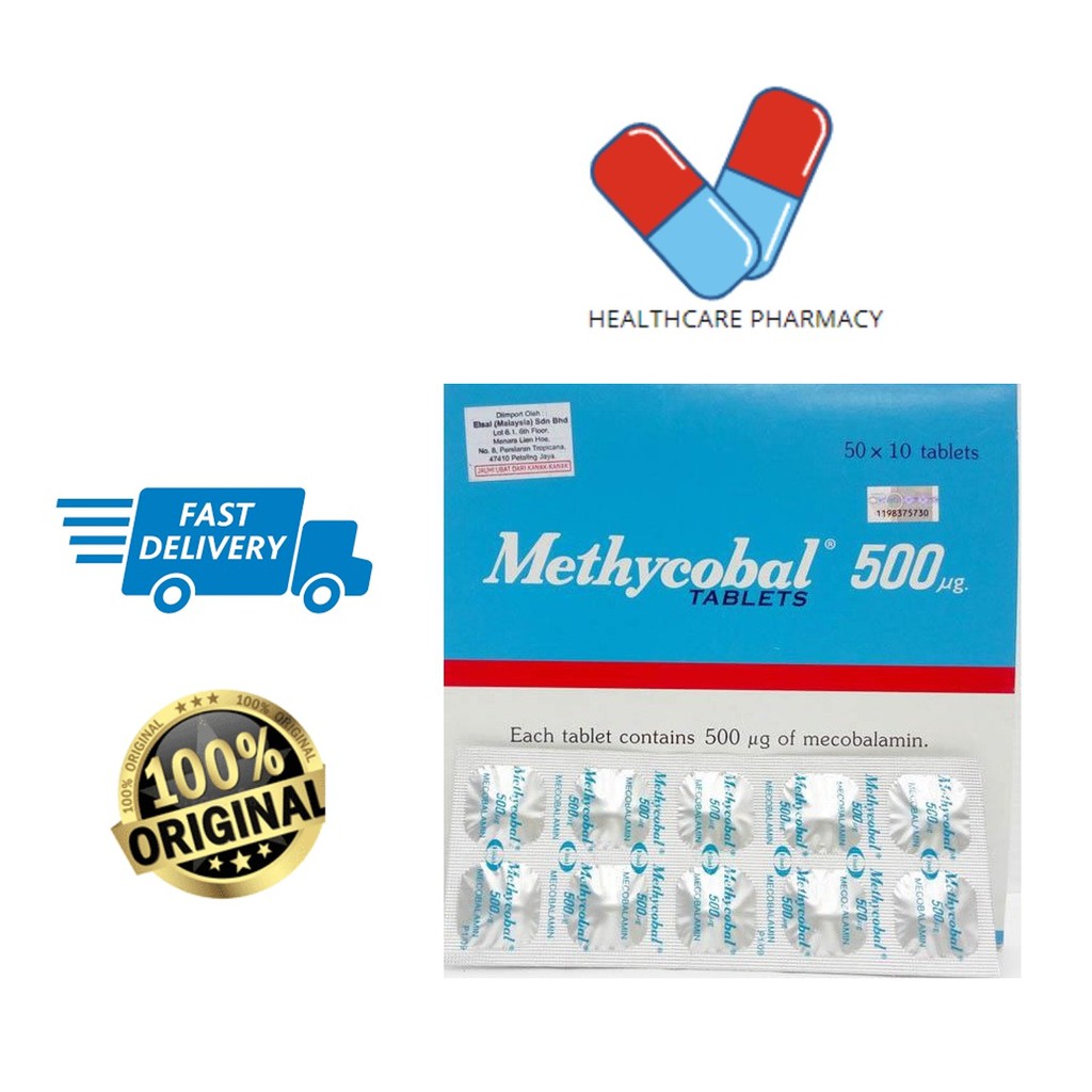 METHYCOBAL TABLETS 500MCG (1 STRIP X 10 TABLETS) | Shopee Malaysia