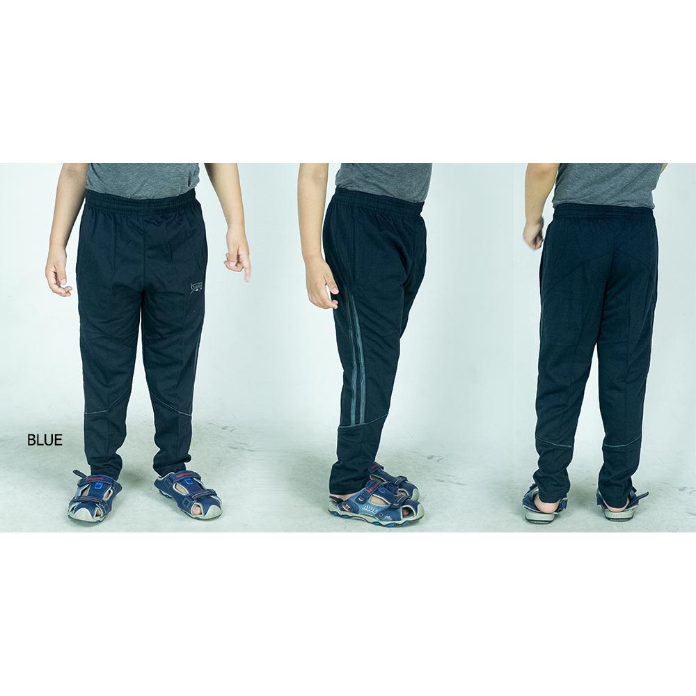 CY 2115 KIDS TRACK BOTTOM SPORT TREKKING PANT / SELUAR SUKAN BUDAK GYM ...