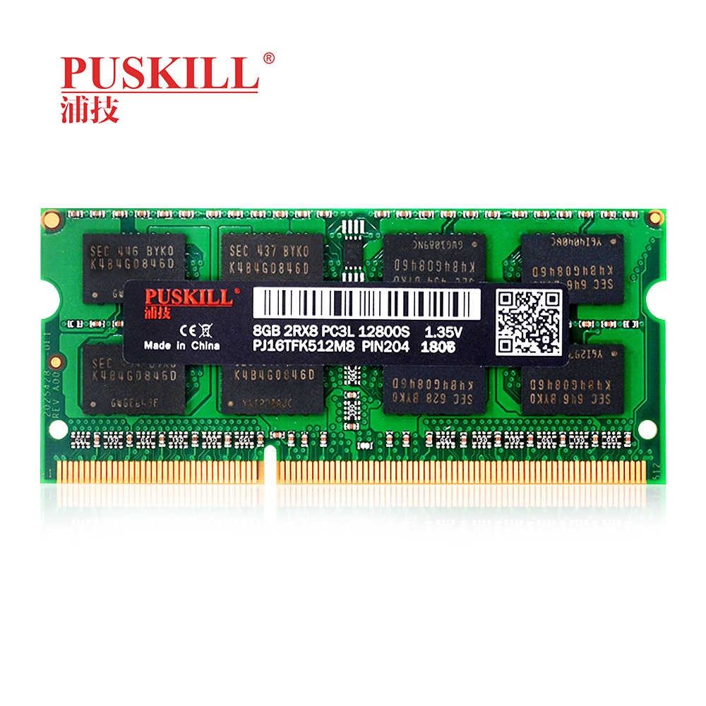 [READY STOCK] [NEW] PUSKILL RAM 4GB 8GB DDR3L PC3L 1600MHz SODIMM ...