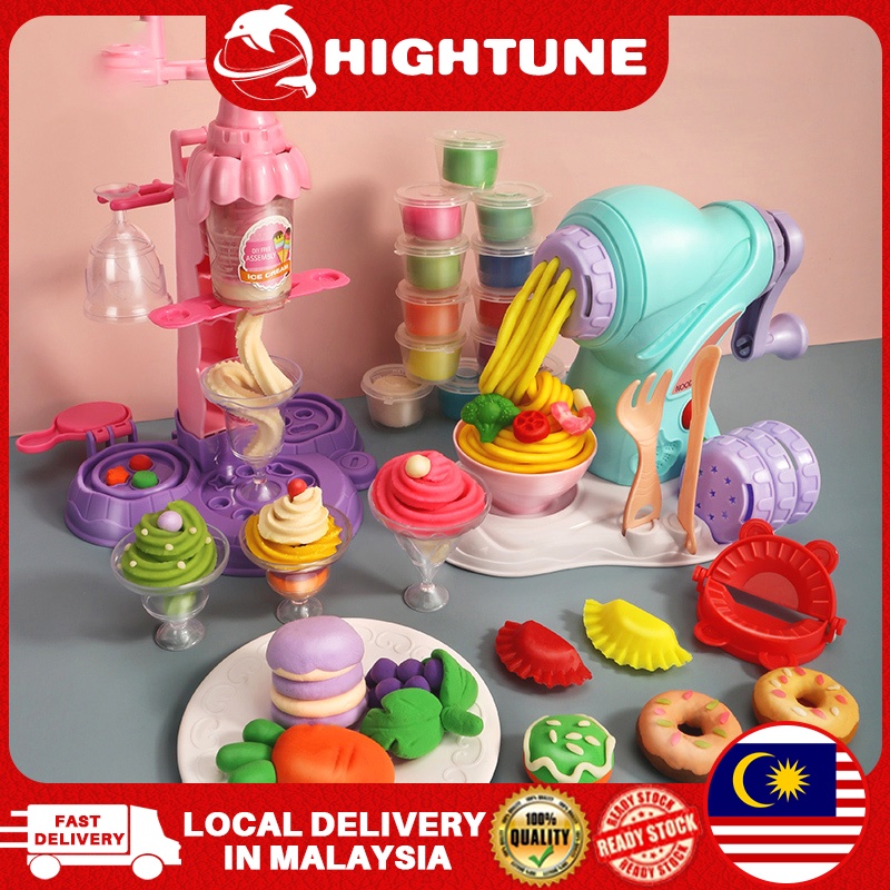 HIGHTUNE Play Doh Set Plasticine Making Pretend Play Set Toys Play Doh ...