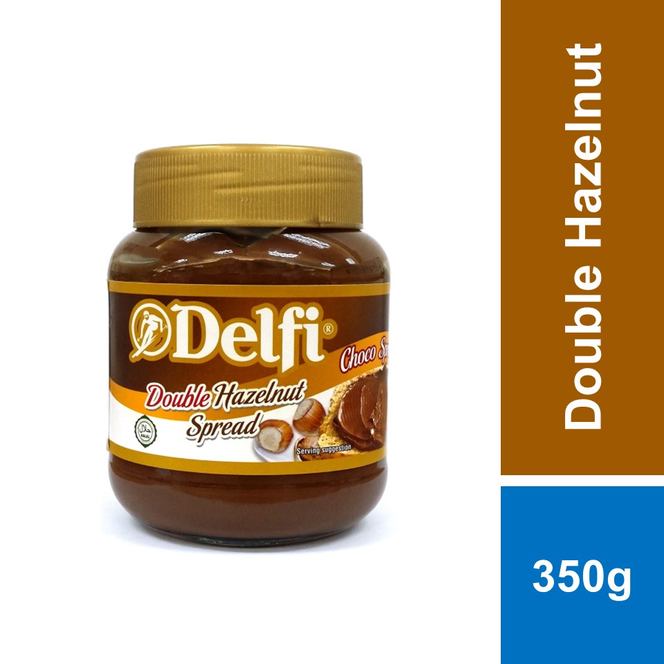 Delfi Double Hazelnut Spread (350g) | Shopee Malaysia
