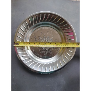 round plate 30cm 12" 35cm 14" talam besi 30cm talam besi 35cm talam ...