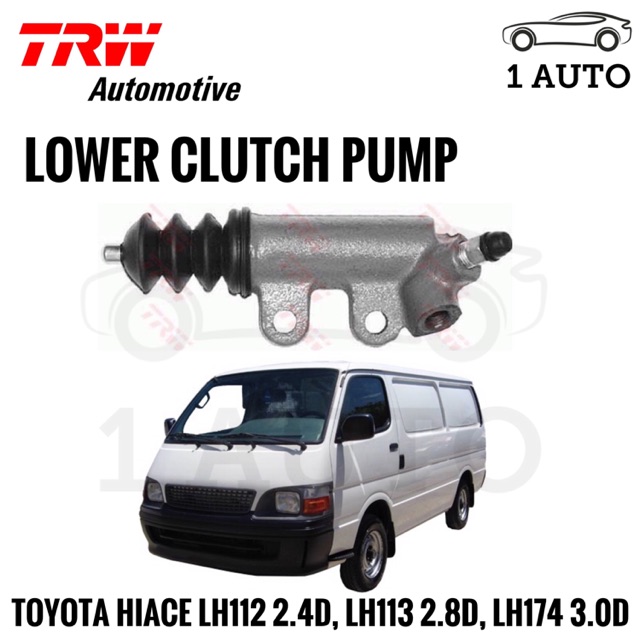 TRW LOWER CLUTCH PUMP for TOYOTA HIACE LH112 2.4D, LH113 2.8D, LH174 3 ...