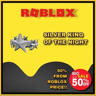 CLEAN ‼️ROBUX ROBLOX LIMITED ITEM SILVER KING OF THE NIGHT (SKOTN) ‼️ ...
