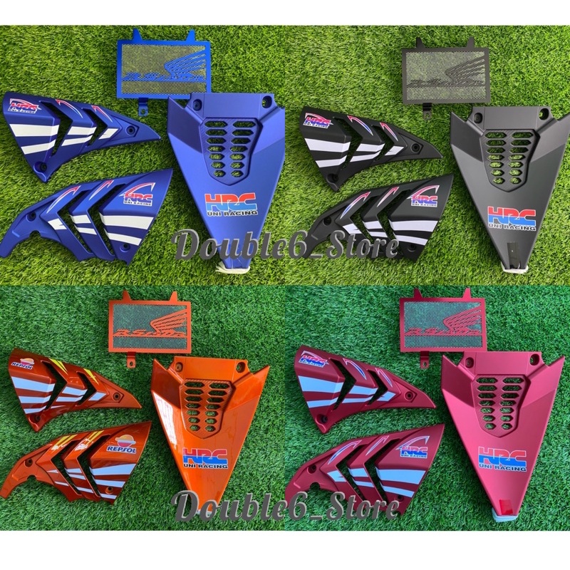 HONDA RS150 V1 V2 V3 SIDE ENGIN COVER COOLANT COVER ENGINE COVER COLOUR ...