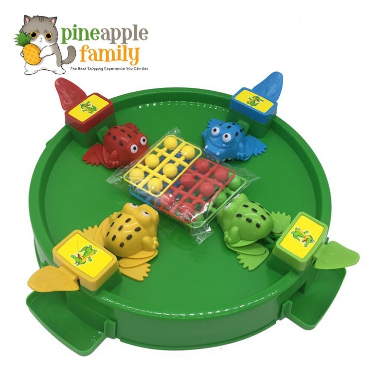 Educational exciting family game Fishing Frog Game Toy Fishing balls ...