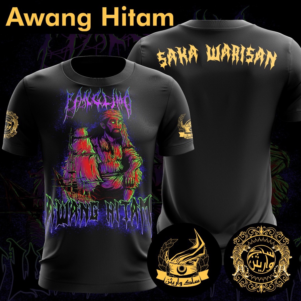 888.co x Saka Warisan Design Awang Hitam Tanah Melayu Malaysia ...
