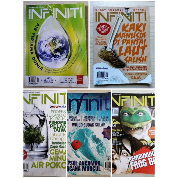 Majalah INFINITI - Majalah Fizikal Preloved/ Terpakai (SILA BACA ...