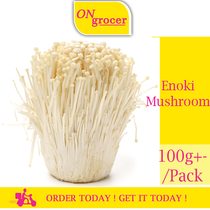A0141 - Enoki Mushroom - 100g+-/Pack | Shopee Malaysia