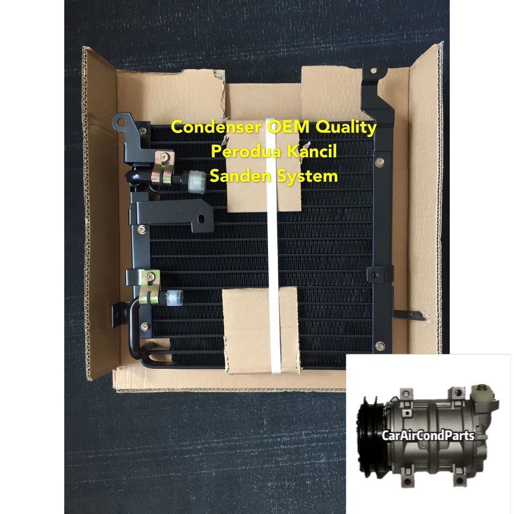 Condenser, Perodua Kancil, Sanden System, Car Aircond System. | Shopee ...