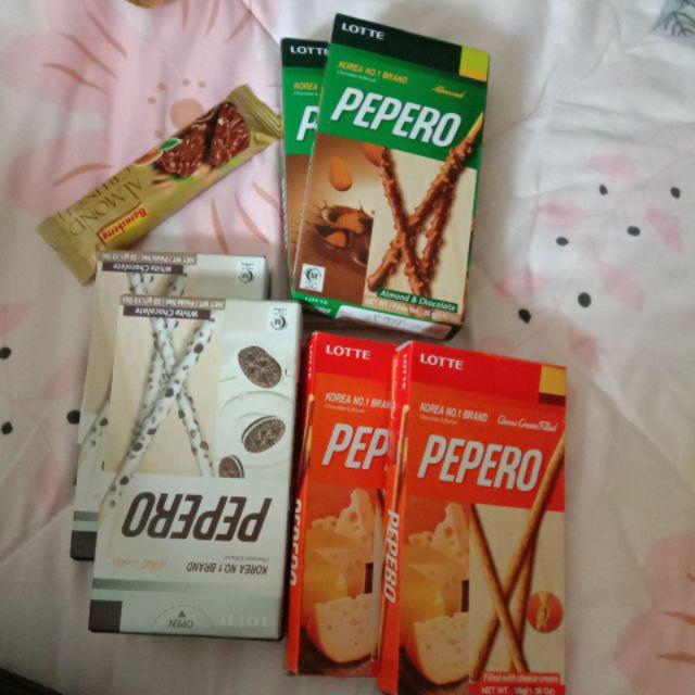 Pepero Small Pack Assorted flavor | Shopee Malaysia