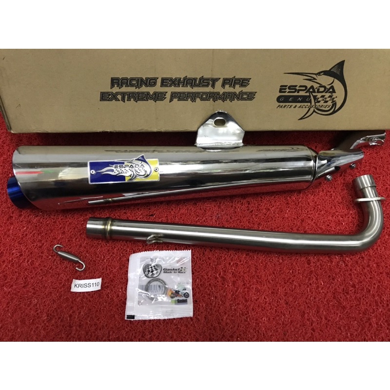 Kriss 110 Modenas Racing Exhaust Maniful 28mm Steel Lawas 50mm Espada Racing | Shopee Malaysia
