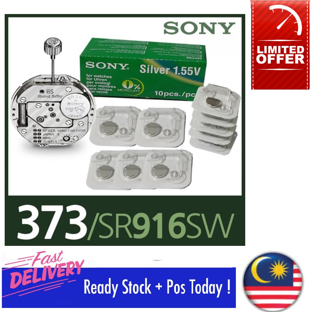 SONY Sony original watch battery SR916SW | Shopee Malaysia