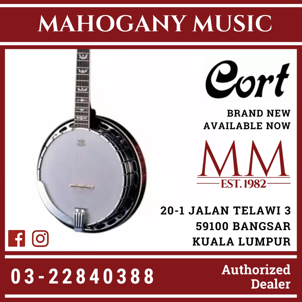 Cort BANJO STRING WITH INLAYS AND BAG Mercury Music South Africa ...