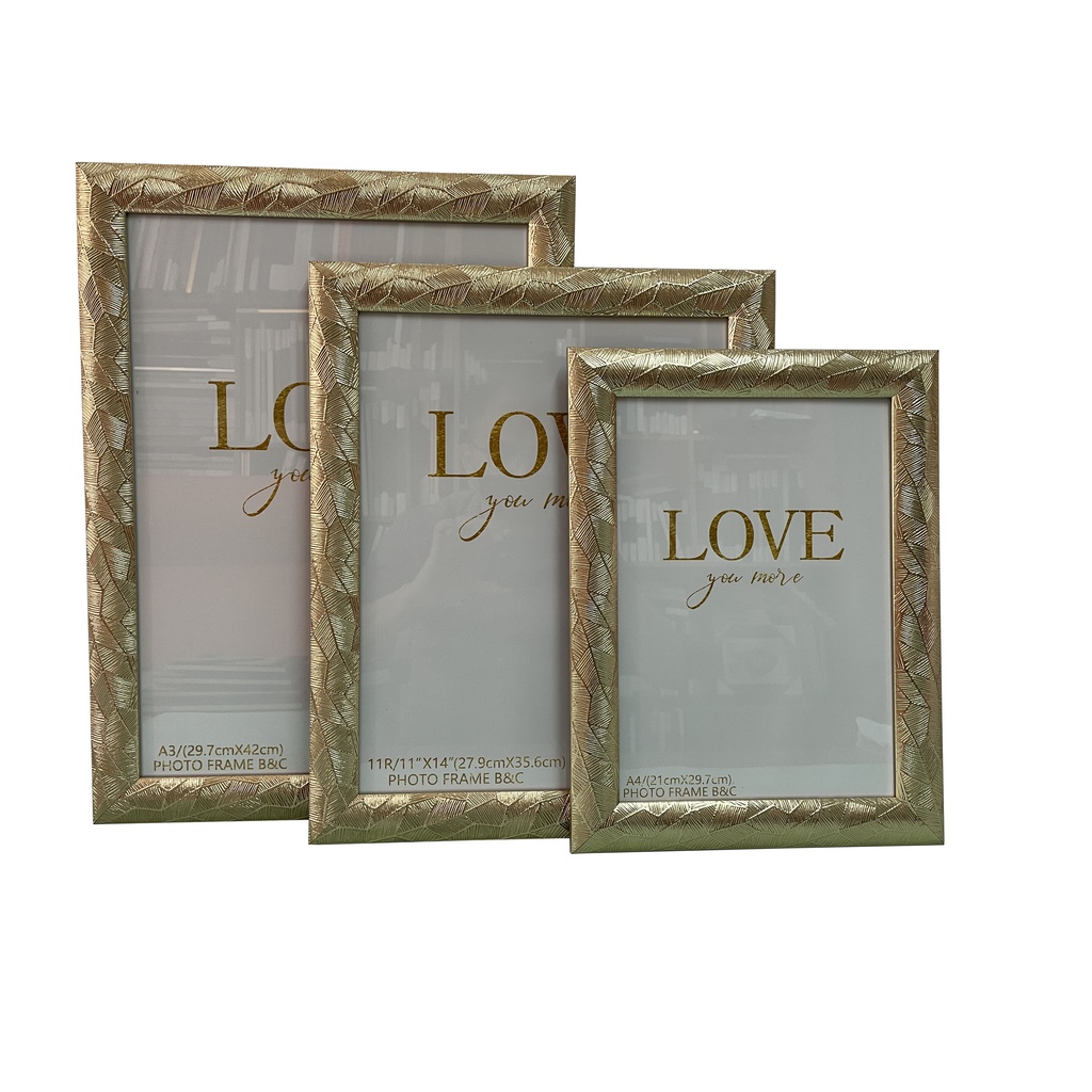 Photo Frame Size 4R / 5R / 6R / 8R / A4 / 11R / A3 - (1pc) | Shopee ...