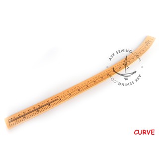 HIGH QUALITY WOODEN TAILORING RULER SET / SET PEMBARIS JAHITAN KAYU ...