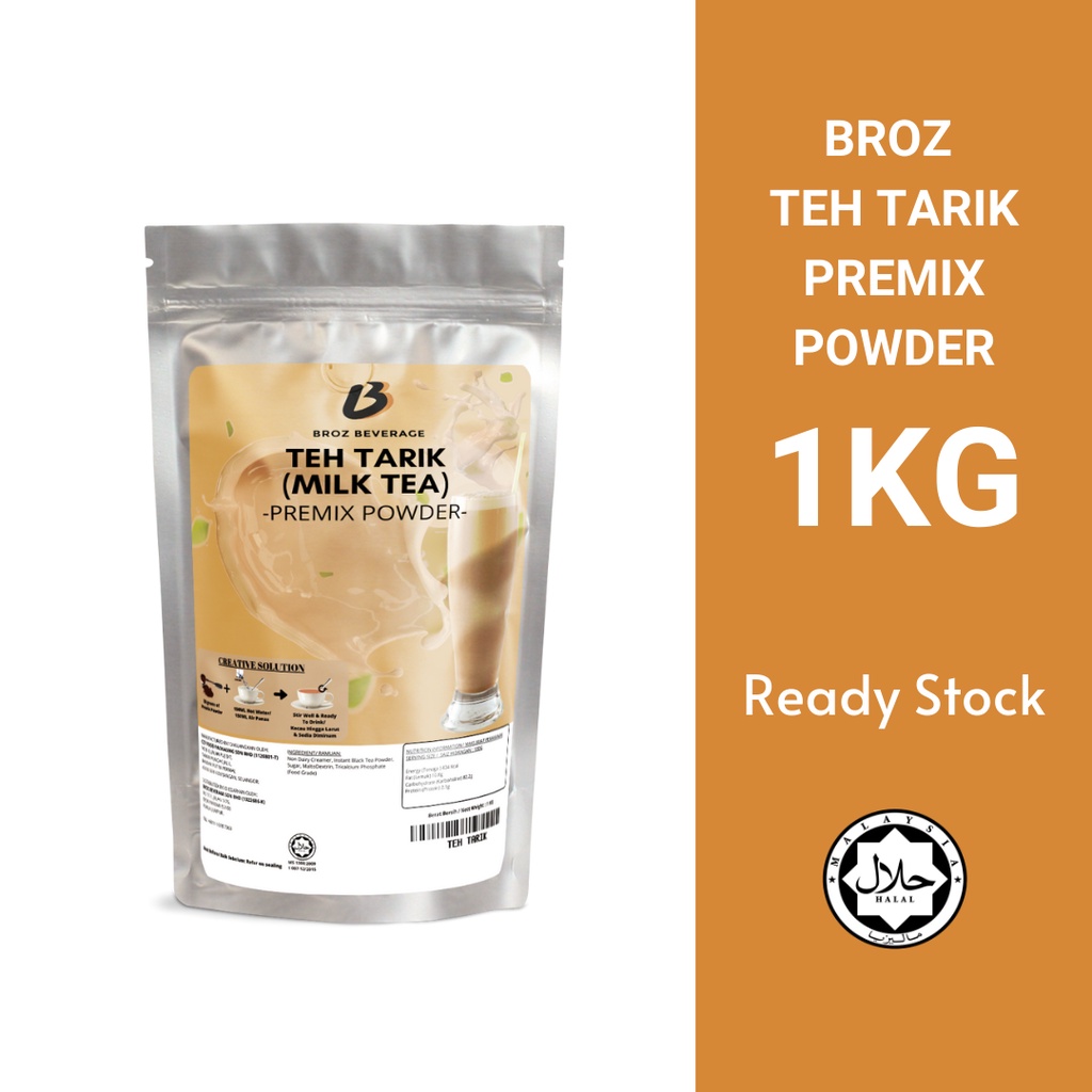 [ARRANGE SHIPPING WITHIN 24 HOURS + HALAL] - Teh Tarik Serbuk Pra ...