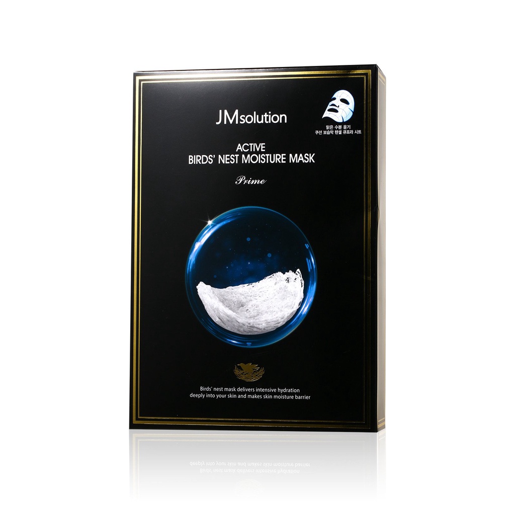 JMsolution Active Birds Nest Moisture Mask 10pcs | Shopee Malaysia