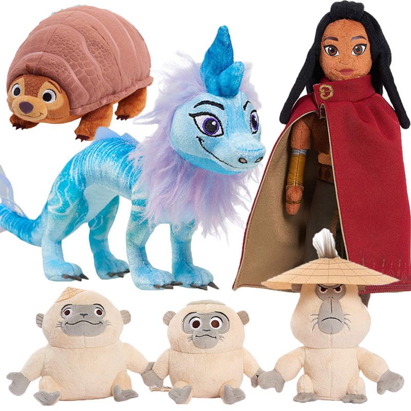 RAYA and The Last Dragon SISU Small Beetle Dragon Raya Monkey Plush ...