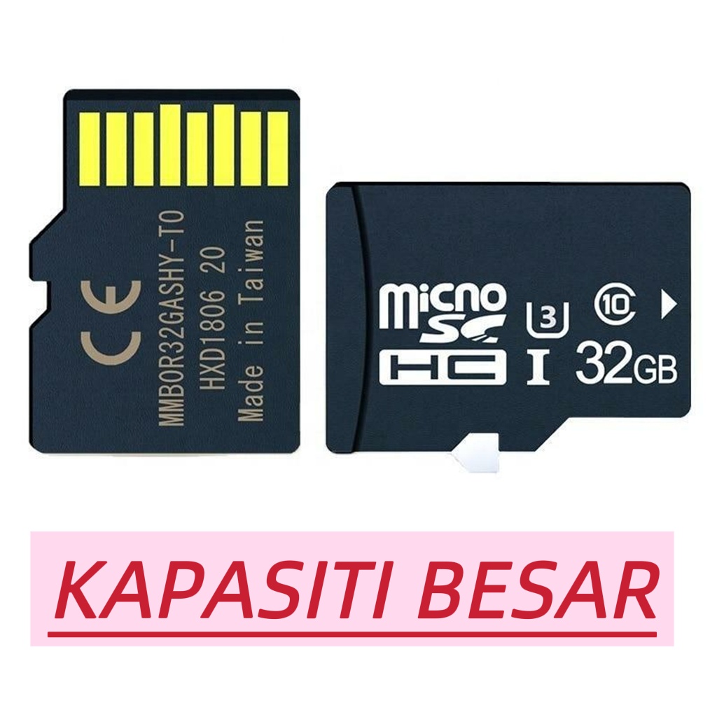Memori Kad 128GB 256GB High Kapasiti Real Function Memory Card | Shopee ...