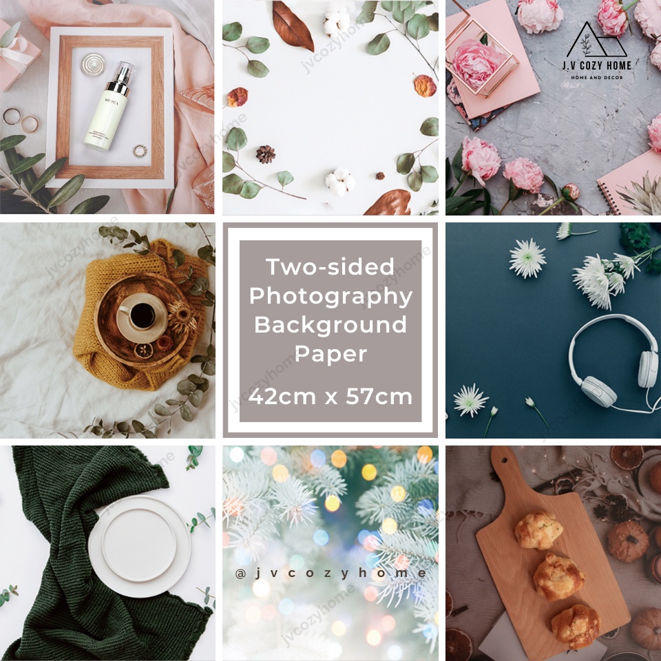 42*57cm Two-Sided Photography Background Paper Prop Photo Shoot Props ...