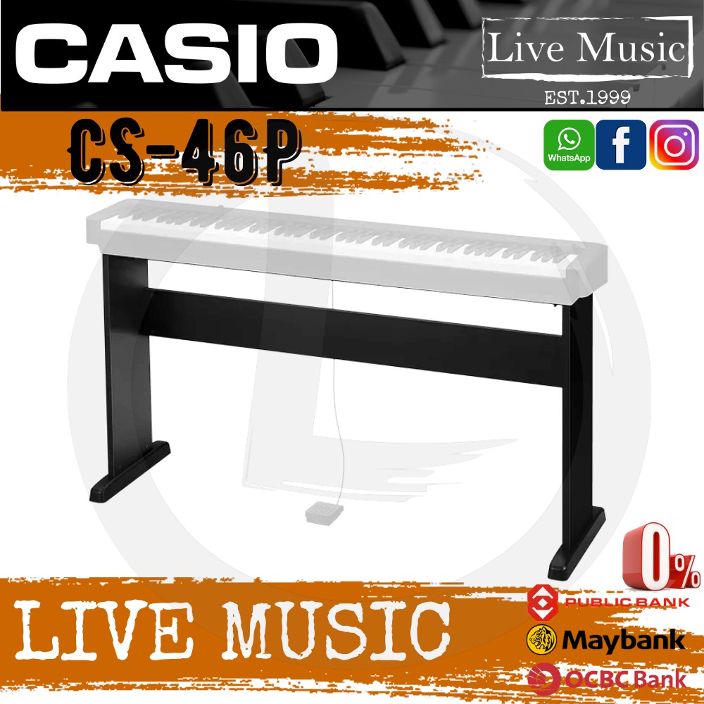 Casio CS-46P CDP-S Series Piano Stand For CDP-S360/CDPS360/CDPS150/CDP-S150/CDP-S110/CDPS110 ...