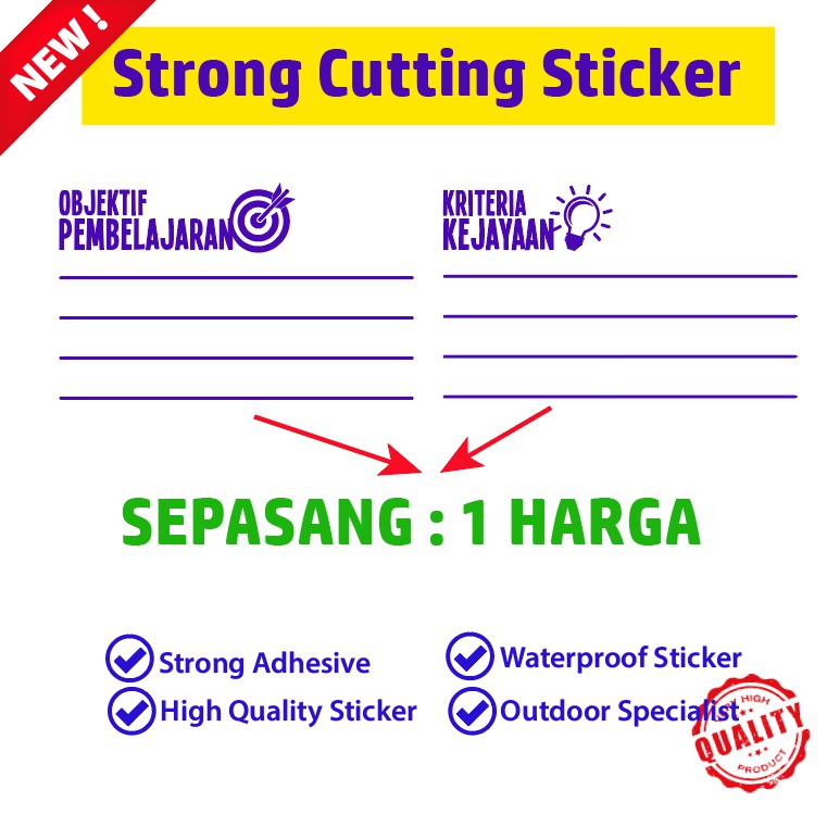 label objektif pembelajaran - Paul Quinn