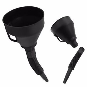 2 in 1 Flexible Oil Funnel Filter With Detachable Spout | Shopee Malaysia